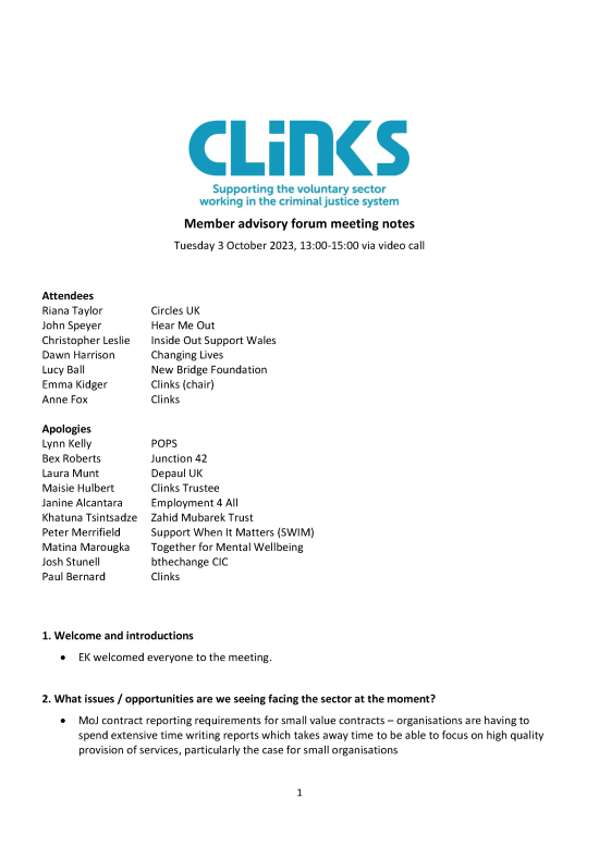 Publications | Clinks